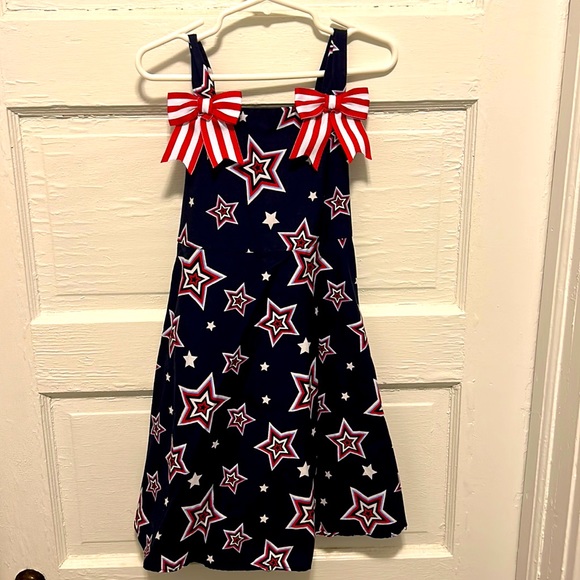 Jessica Ann | Dresses | Jessica Ann Red White And Blue Star Dress ...